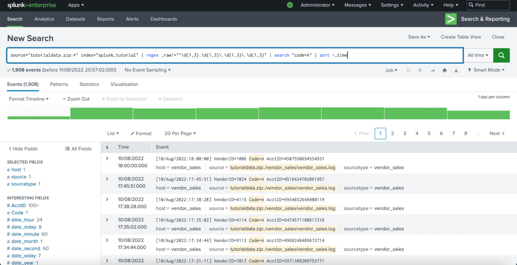 Splunk Sheet Search And Query Commands