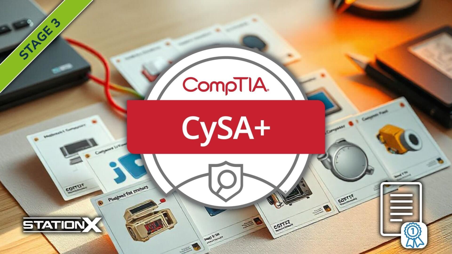 Comptia Cysa Exam Objectives Practice Flash Cards