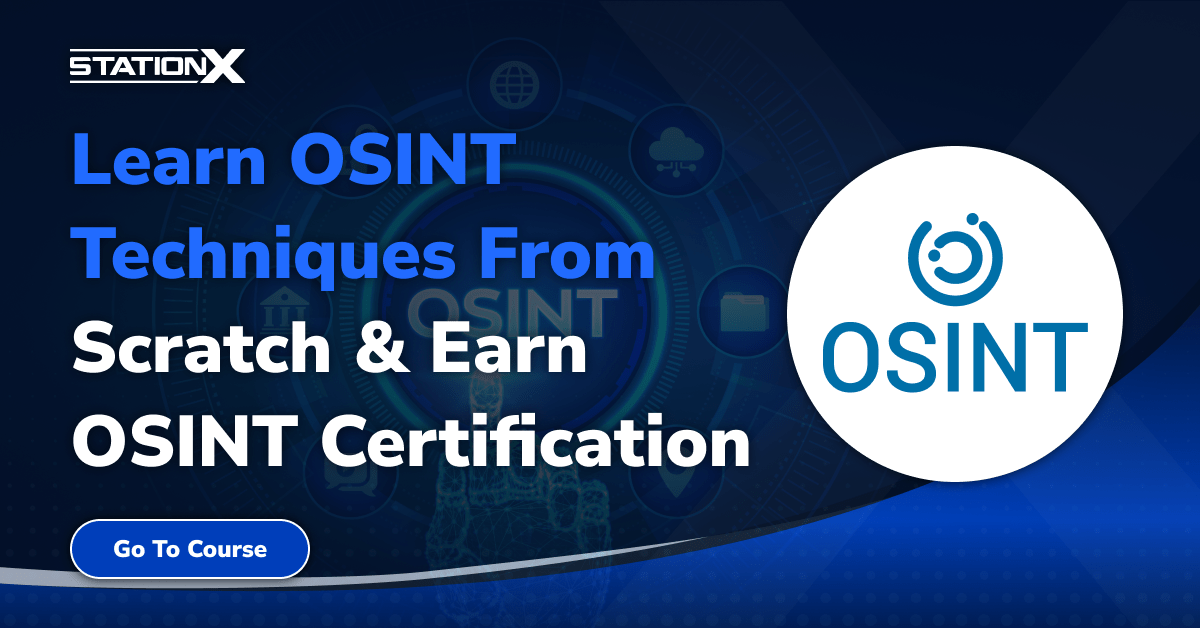 Learn OSINT Techniques From Scratch & OSINT Certification
